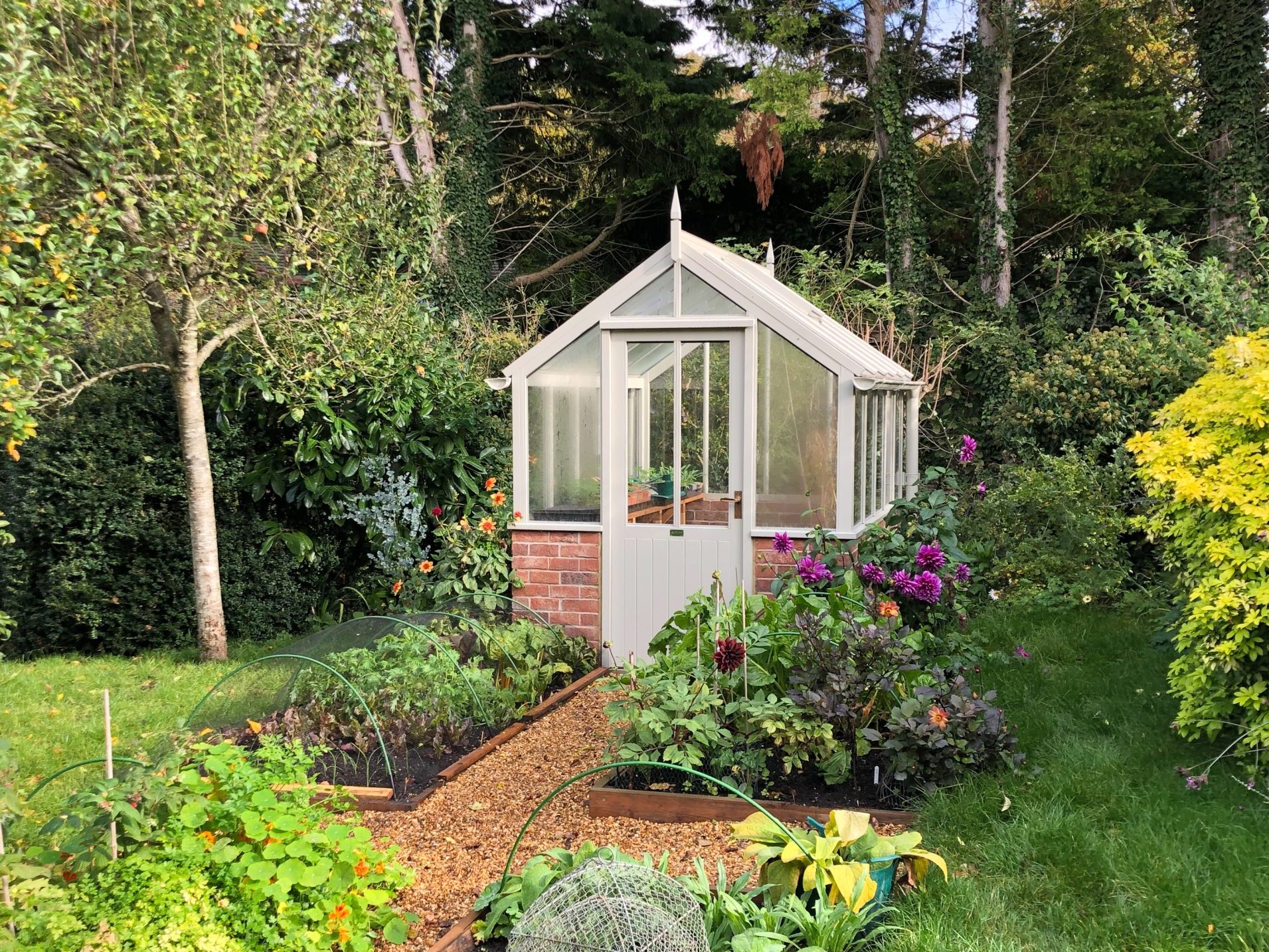 The Deco - White Cottage Greenhouses - Traditional Victorian and ...