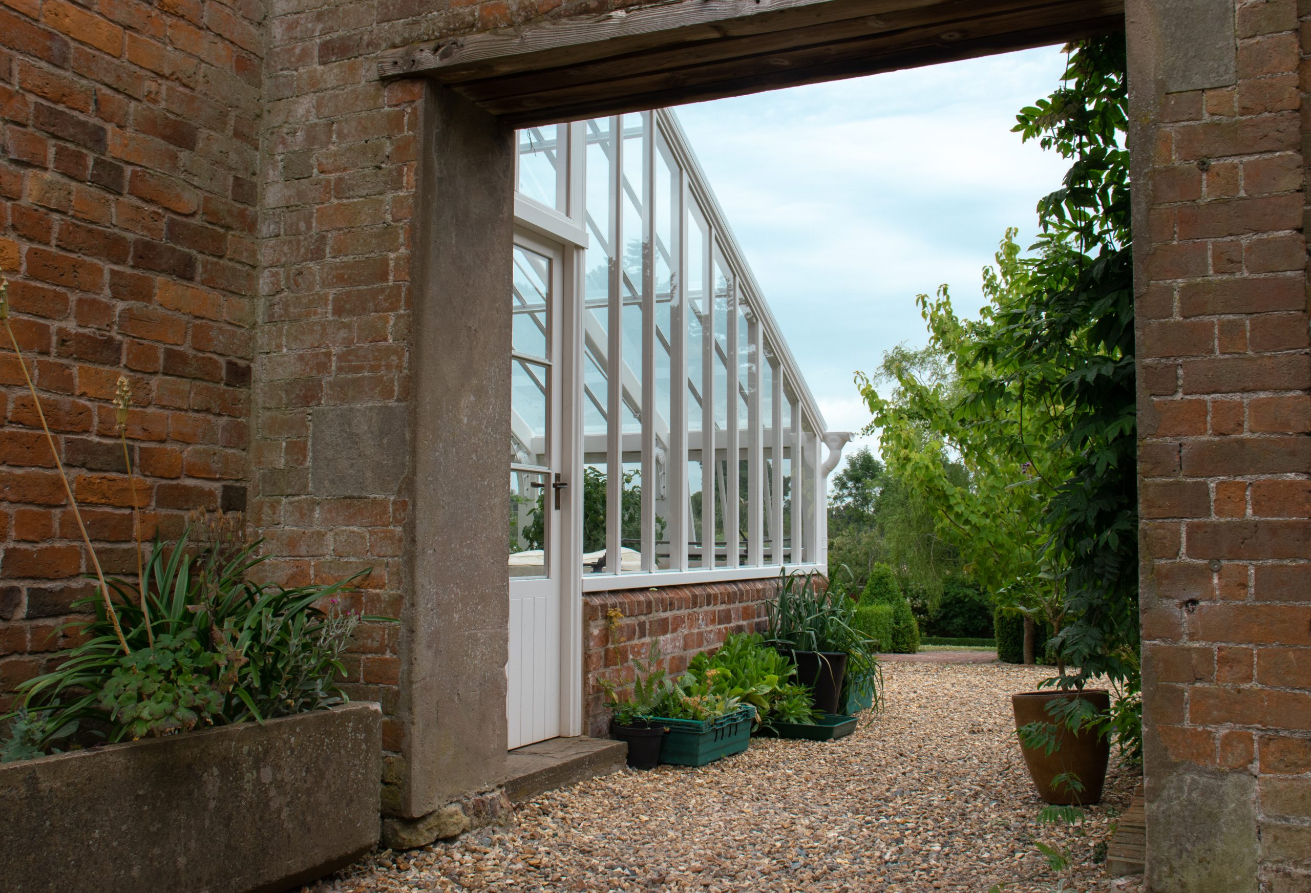 A walled garden becomes a multi-functional space for modern life